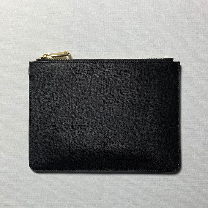 Personalised Pouch in Black – Kaffein Australia